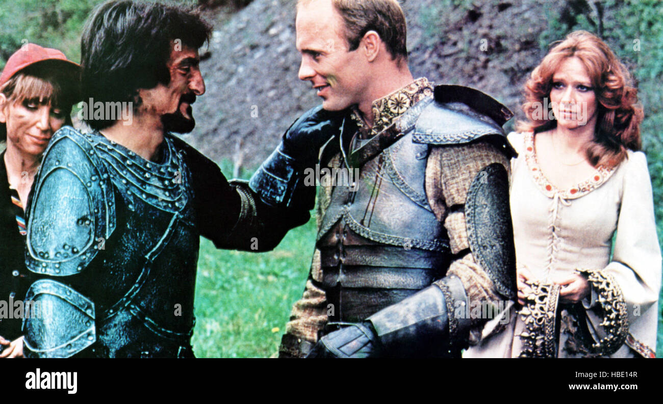 KNIGHTRIDERS, in armor from left: Tom Savini, Ed Harris, Ammy Ingersoll ...