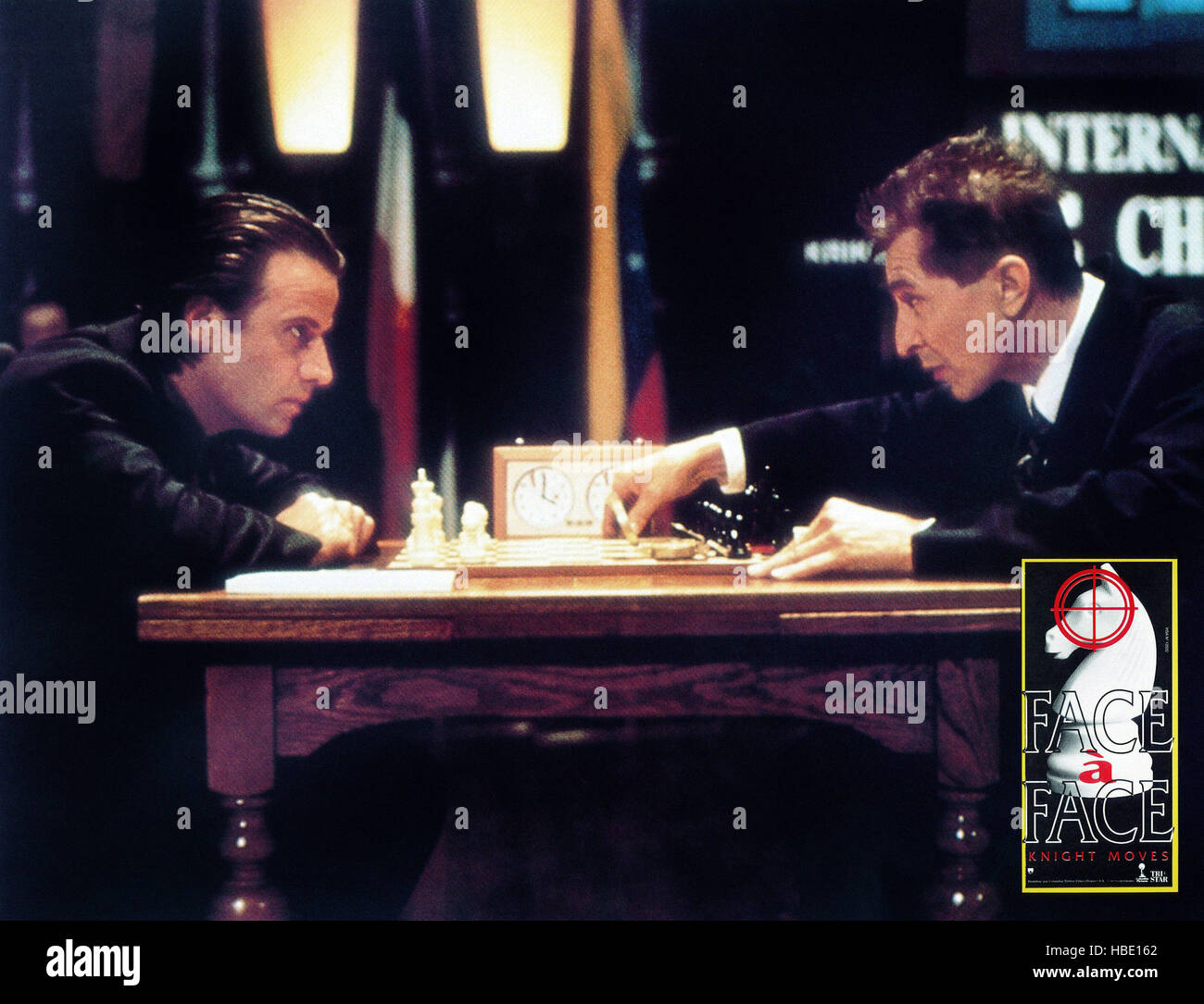 KNIGHT MOVES, (aka FACE A FACE), Christopher Lambert (left), 1992 ...