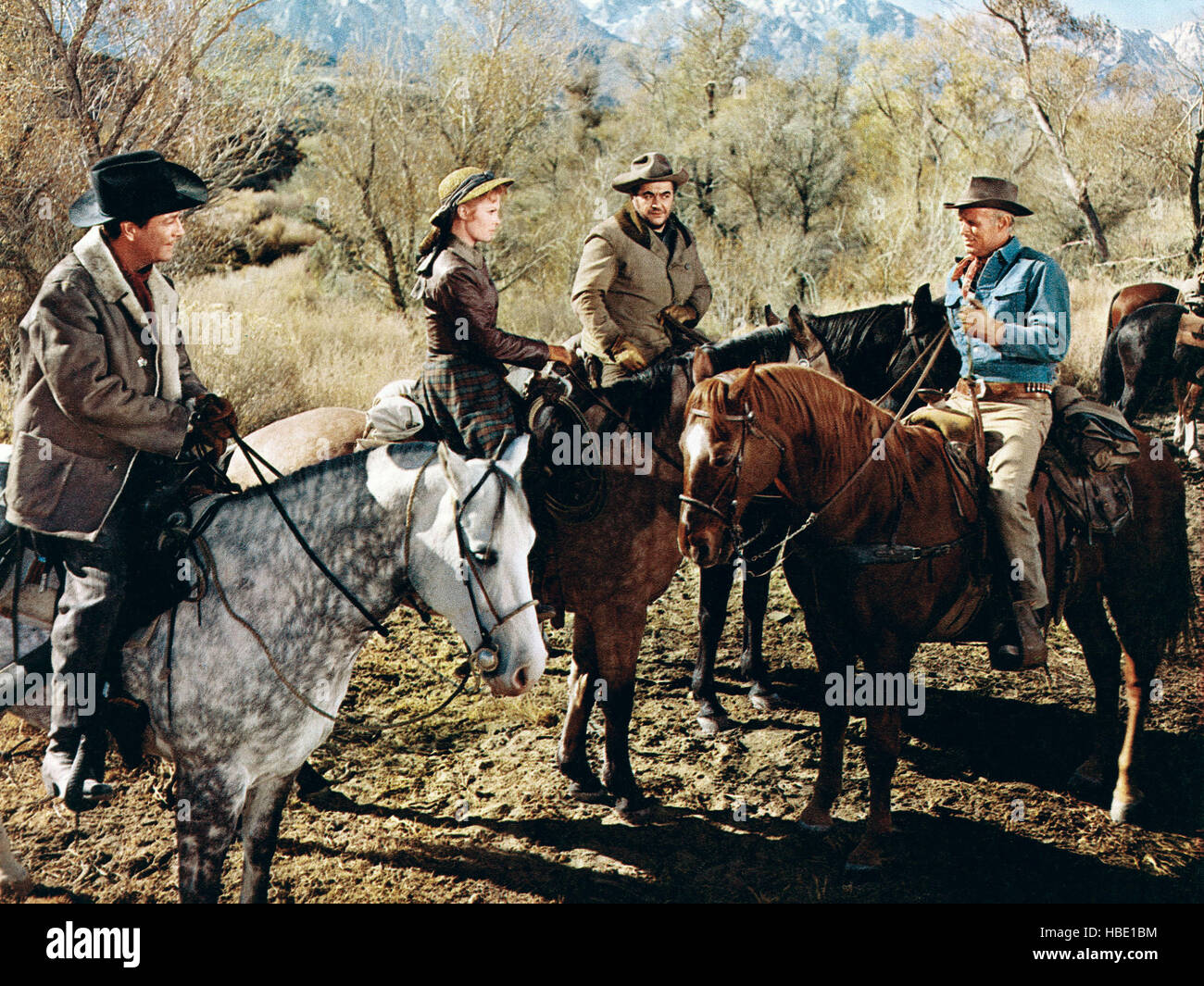 THE LAW AND JAKE WADE, from left: Robert Taylor, Patricia Owens, Robert ...