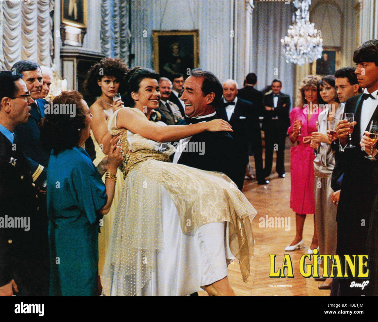 LA GITANE, (aka THE GYPSY), Valerie Kaprisky (being held), Claude Brasseur (holding), 1986 ...