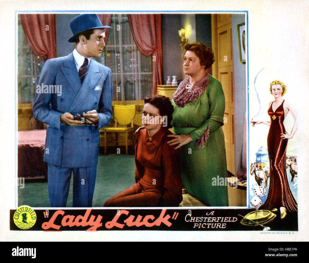 LADY LUCK, (from left): William Bakewell, Patricia Farr, Lulu McConnell ...