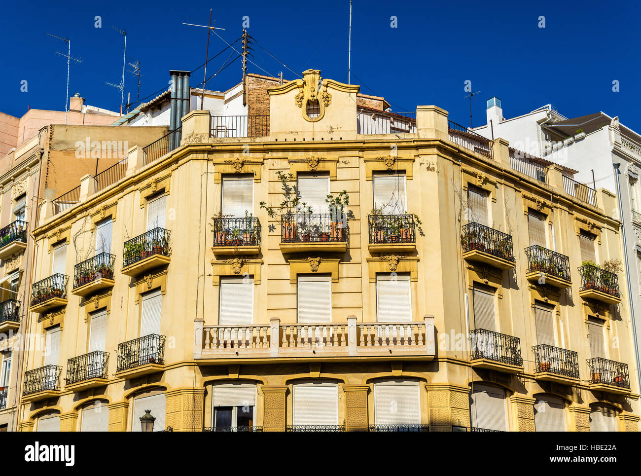 Spain valencia old buildings hi-res stock photography and images - Alamy