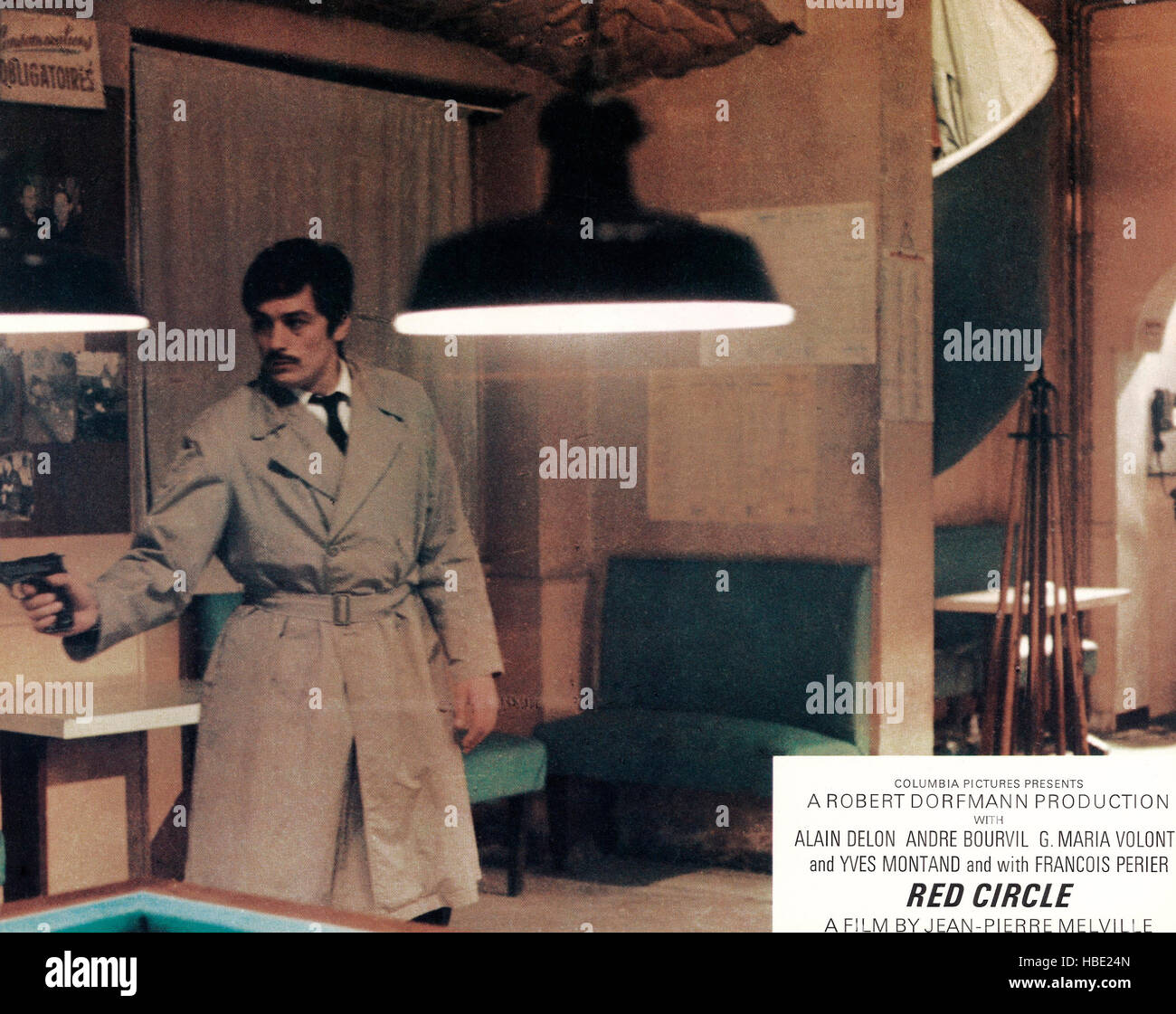 LE CERCLE ROUGE, (aka RED CIRCLE), Alain Delon, 1970 Stock Photo - Alamy