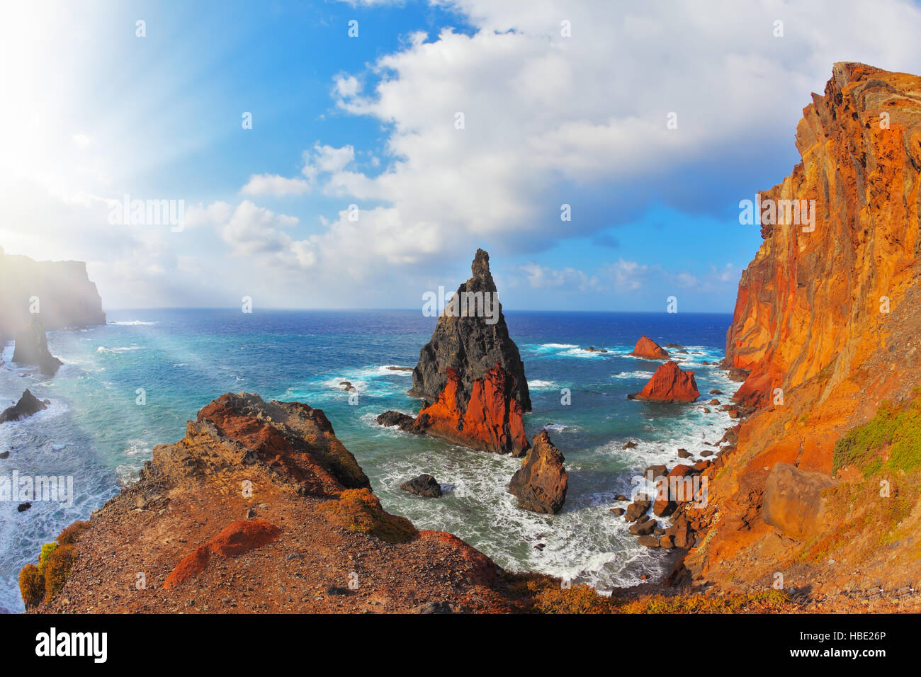 Pinnacles covered sunset Stock Photo - Alamy
