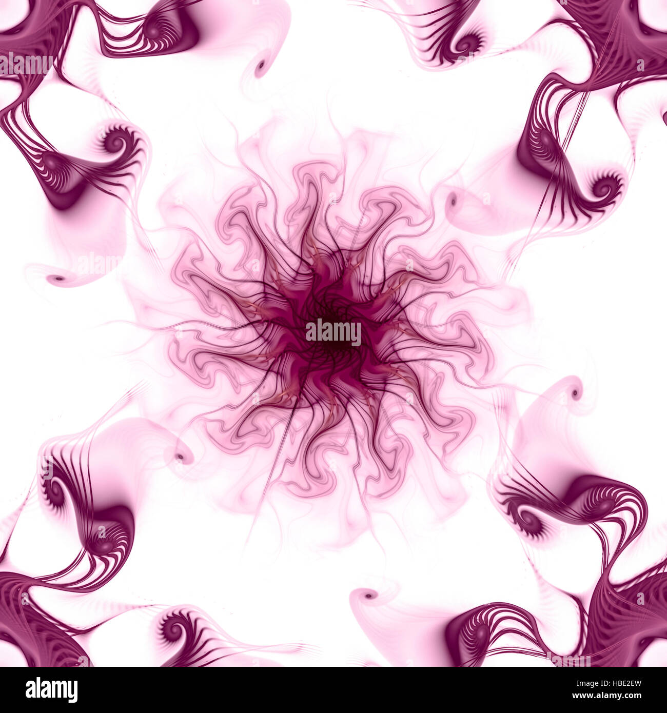 Psychedelic pink petals hi-res stock photography and images - Alamy