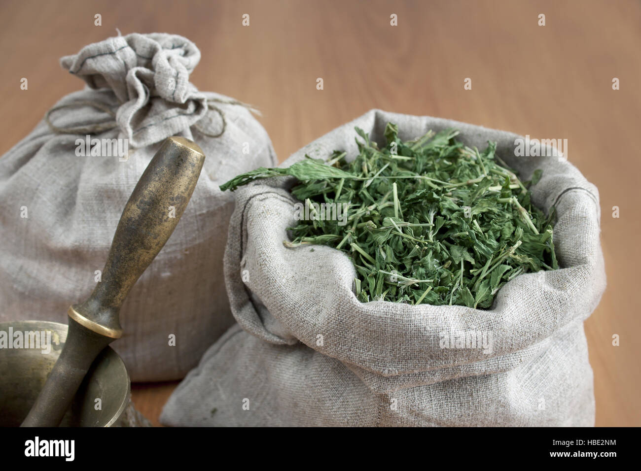 Linen pouch hi-res stock photography and images - Alamy