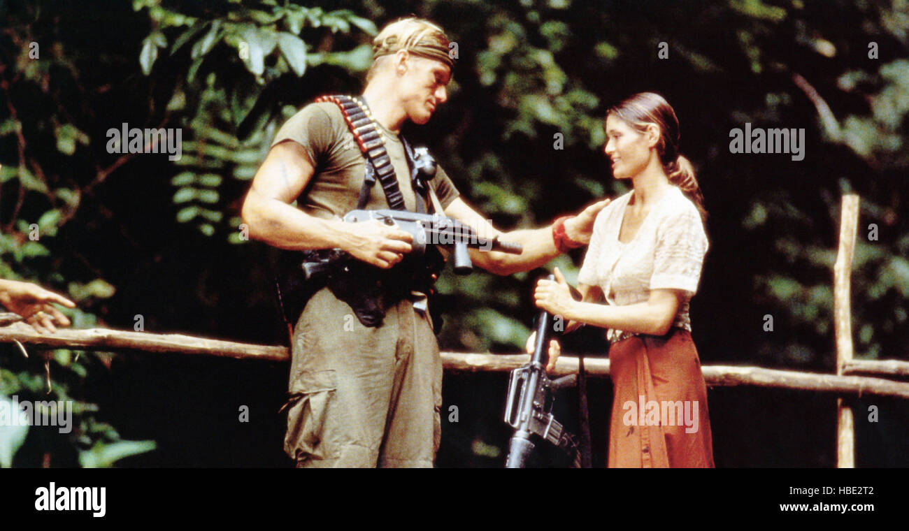 MEN OF WAR, from left: Dolph Lundgren, Catherine Bell, 1994 ...