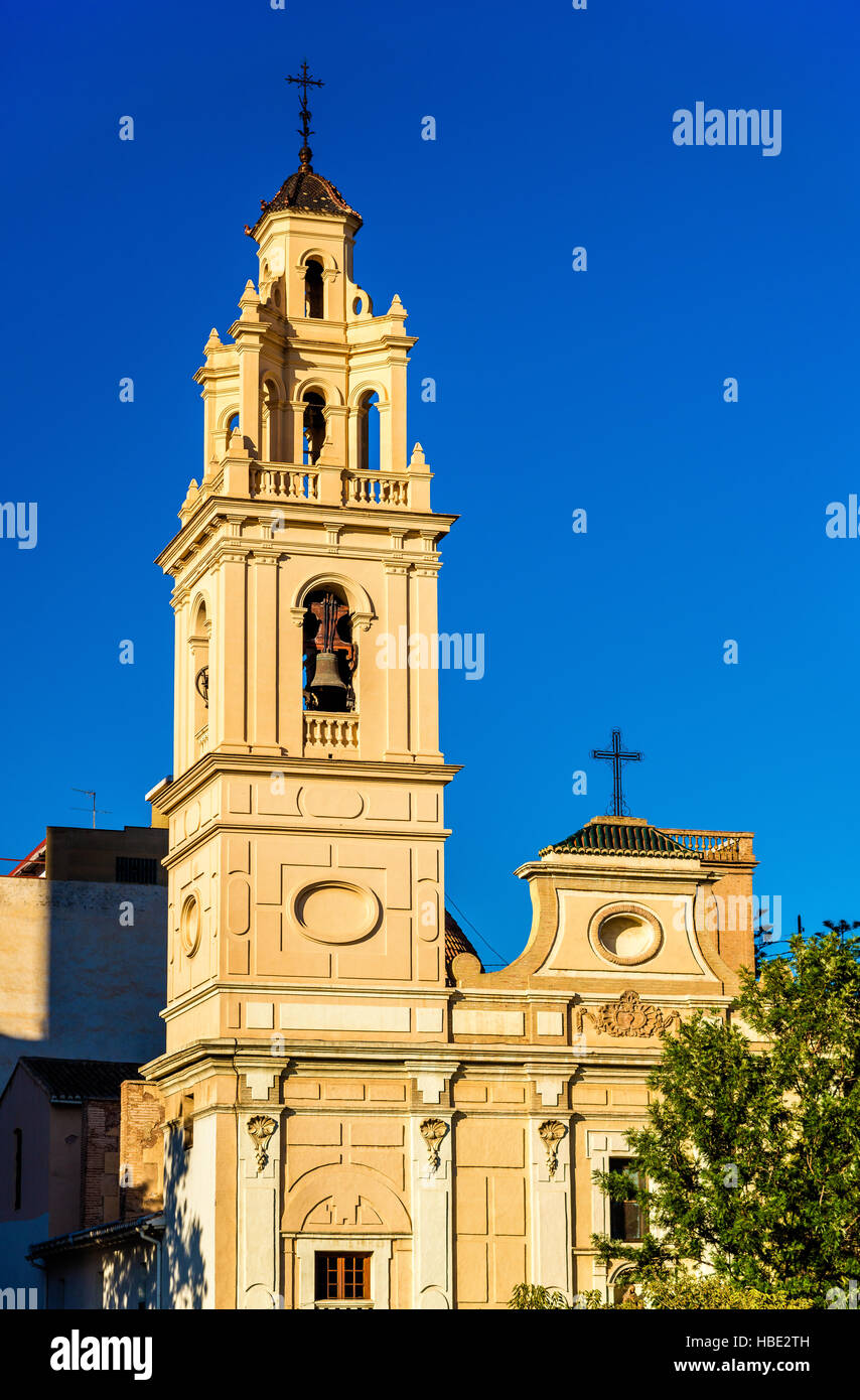 Santa Monica Church in Valencia, Spain Stock Photo - Alamy