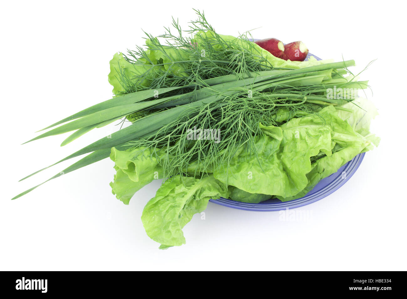 Green-stuff on a plate Stock Photo - Alamy