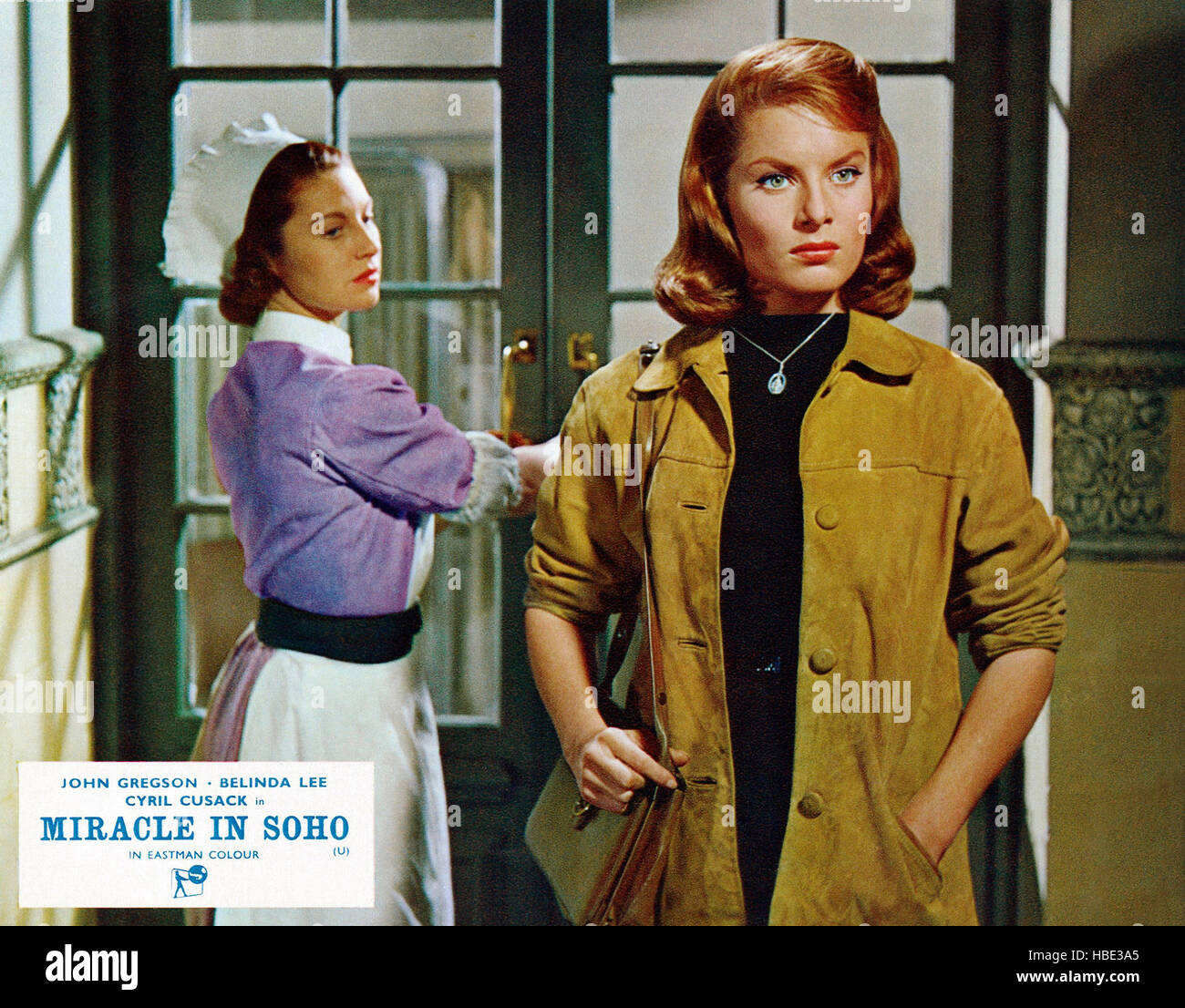 MIRACLE IN SOHO, from left: Eileen Forbes, Belinda Lee, 1957 Stock ...