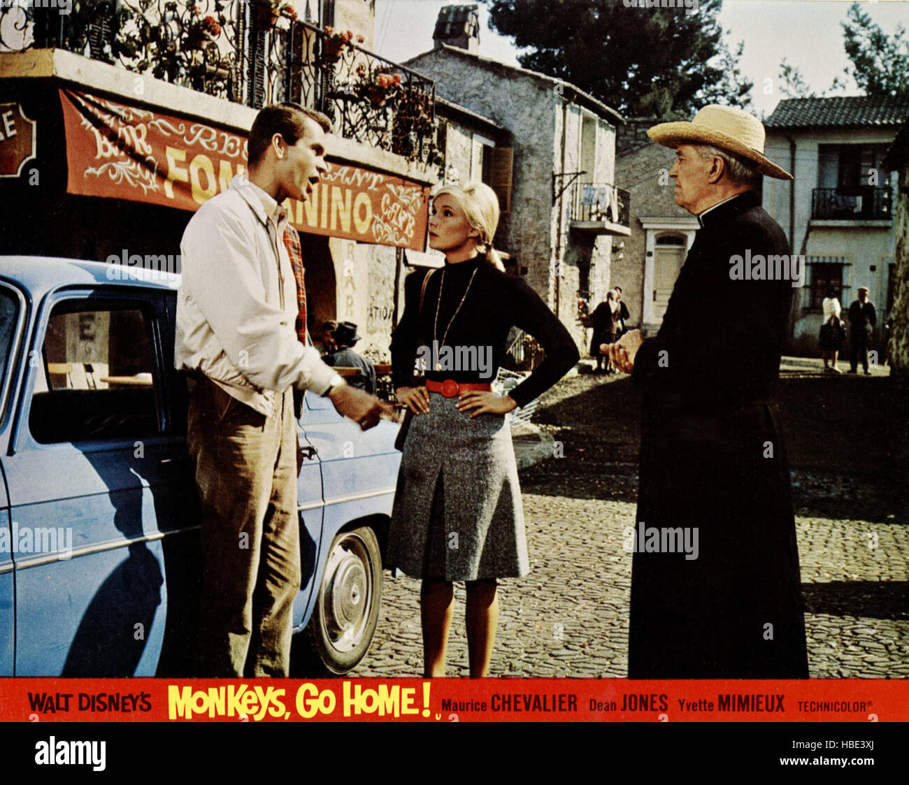 MONKEYS, GO HOME!, Dean Jones, Yvette Mimieux, Maurice Chevalier, 1967 ...