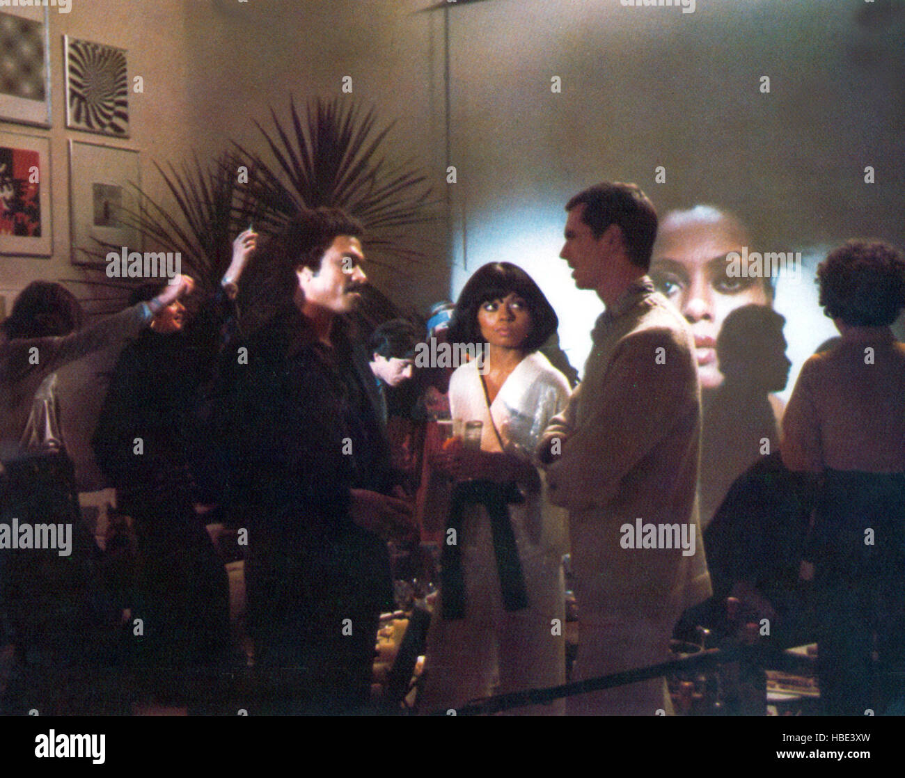 MAHOGANY, Billy Dee Williams, Diana Ross, Anthony Perkins 1975 Stock ...