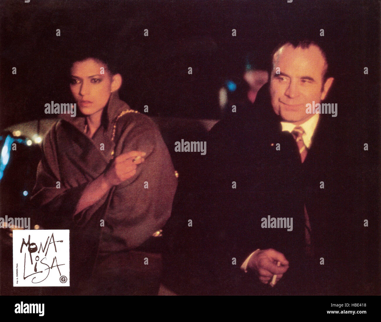 MONA LISA, from left: Cathy Tyson, Bob Hoskins, 1986, © Island Pictures ...