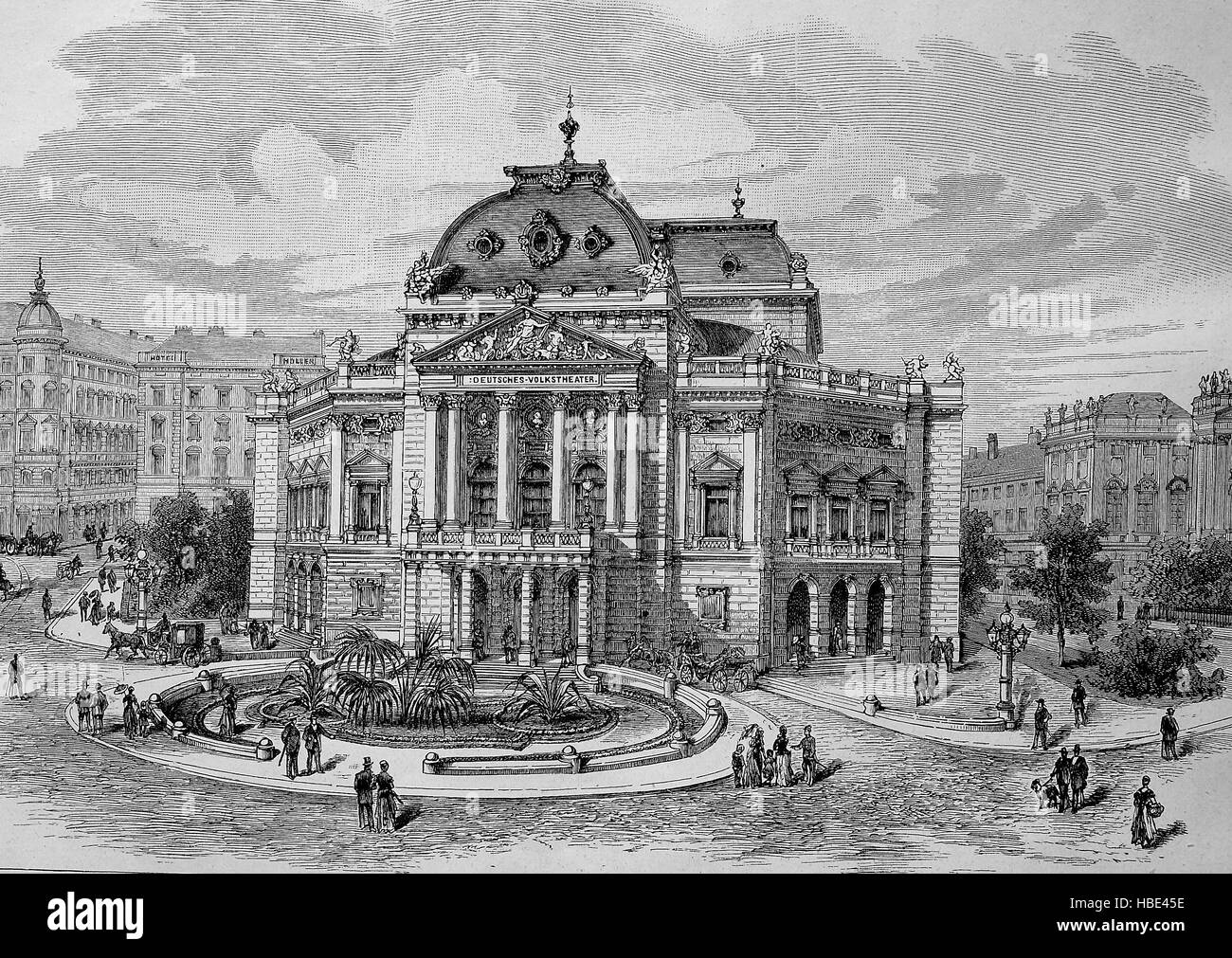 The Volkstheater in Vienna was founded in 1889 by request of the ...