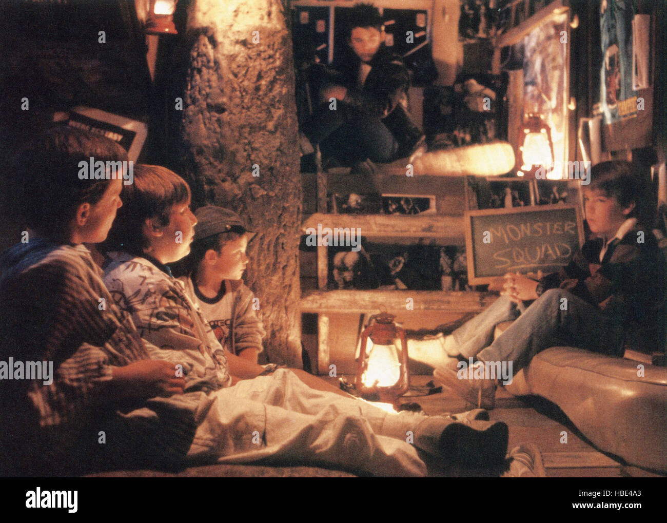 THE MONSTER SQUAD, Robby Kiger, Brent Chalem, Andre Gower, Ryan Lambert ...