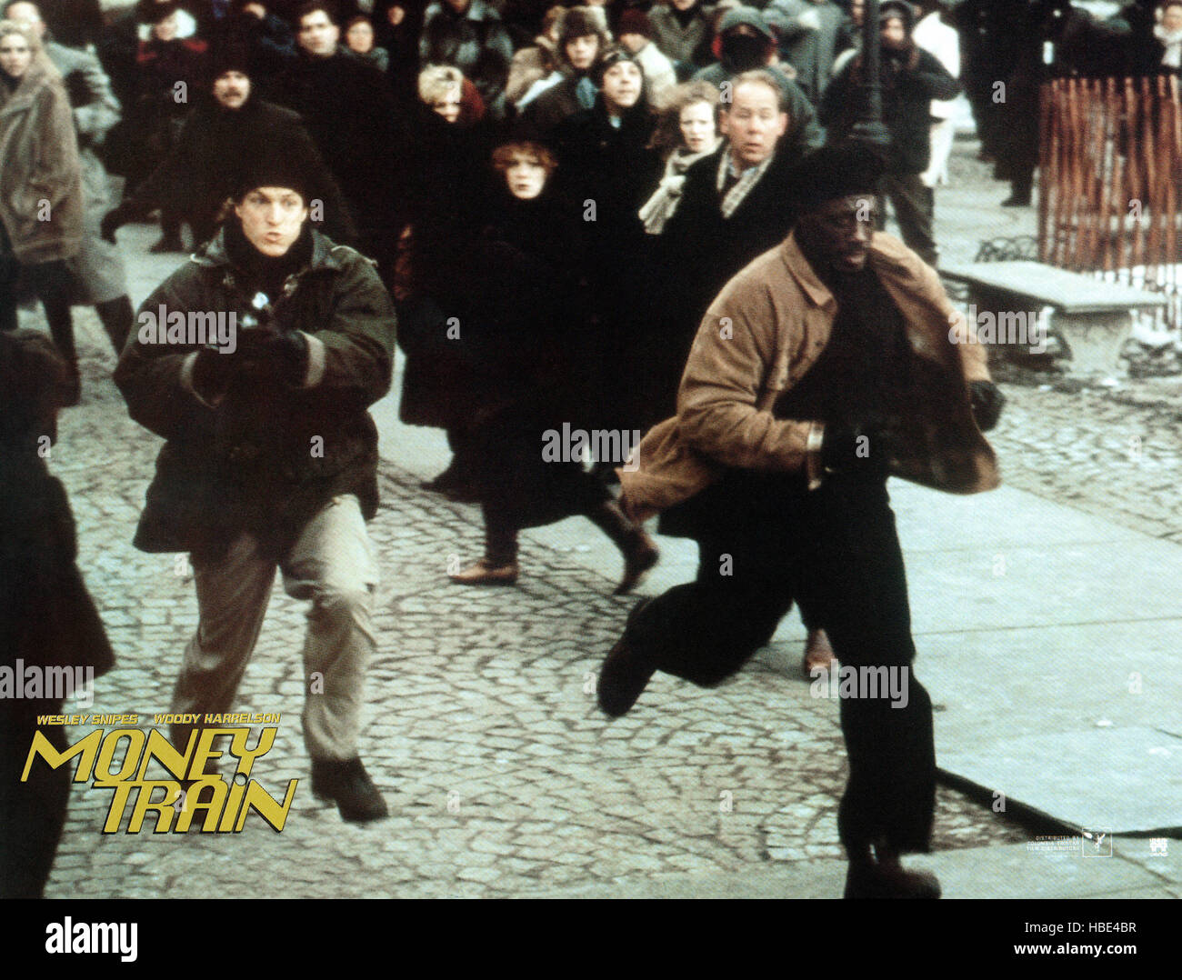 MONEY TRAIN, front from left: Woody Harrelson, Wesley Snipes, 1995 ...
