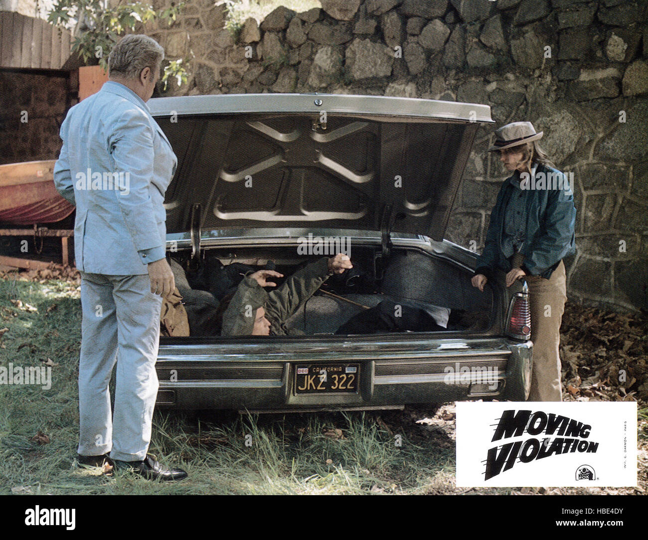 MOVING VIOLATION, from left: Eddie Albert, Stephen McHattie, Kay Lenz, 1976, TM & Copyright ...