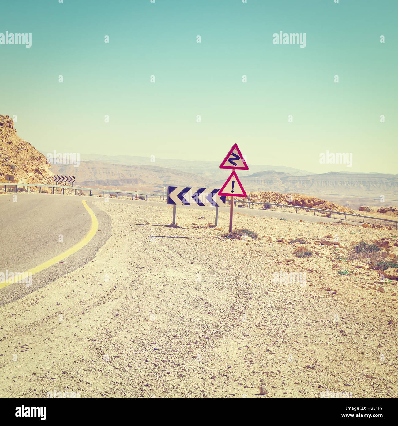 Hot asphalt sign hi-res stock photography and images - Alamy