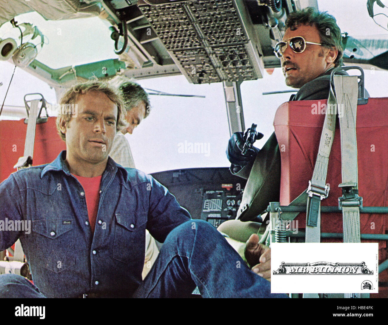 MR. BILLION, Terence Hill (front), Dave Cass (right), 1977, TM ...