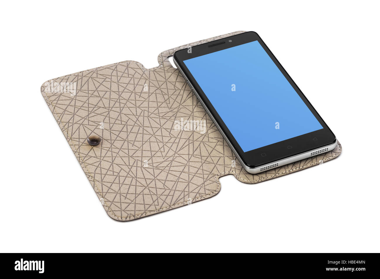 Smartphone in case Stock Photo - Alamy