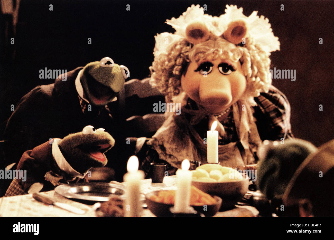 THE MUPPER CHRISTMAS CAROL, from left: Robin the Frog (as Tiny Tim ...