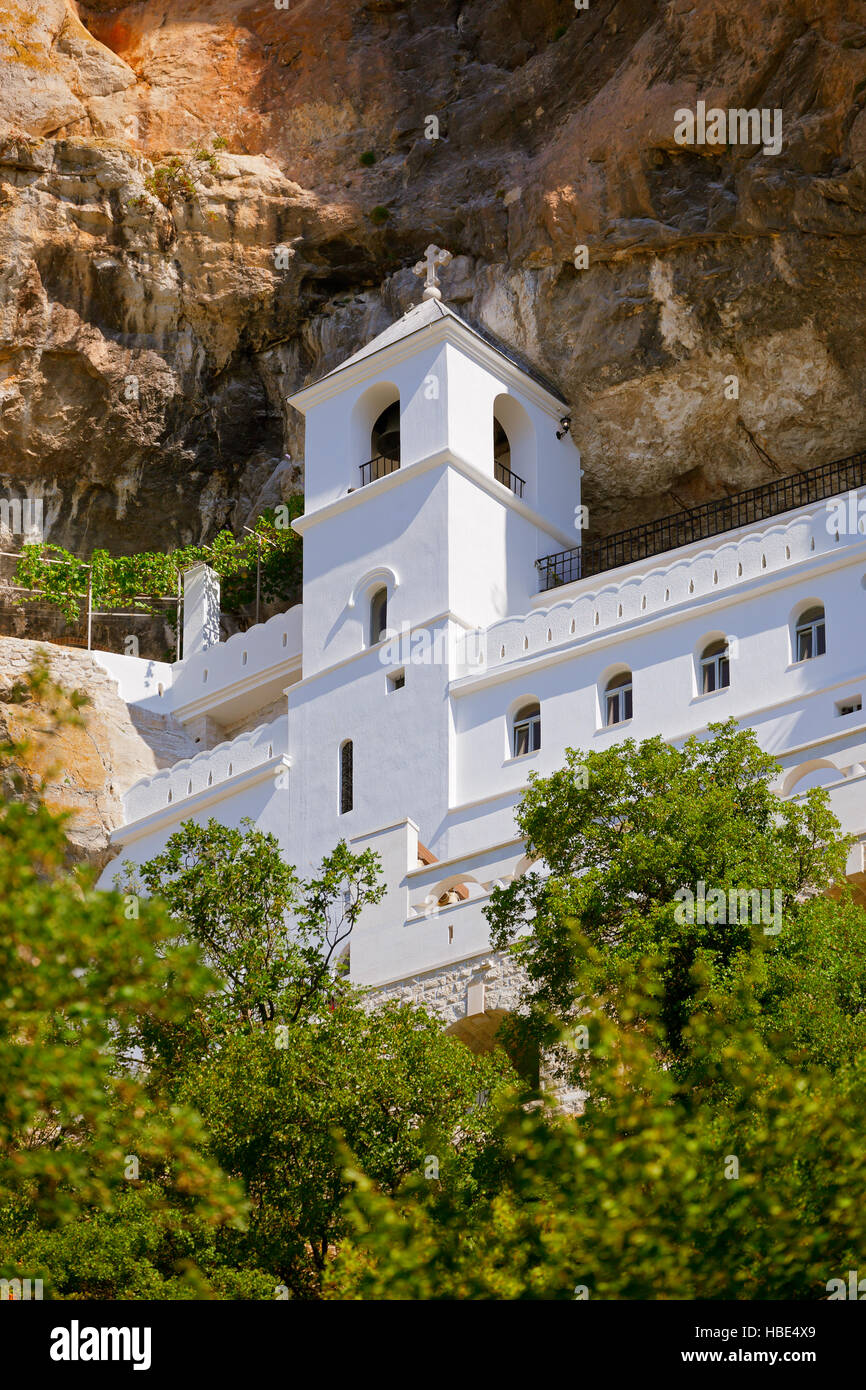 Ostrog monastery - Montenegro Stock Photo - Alamy