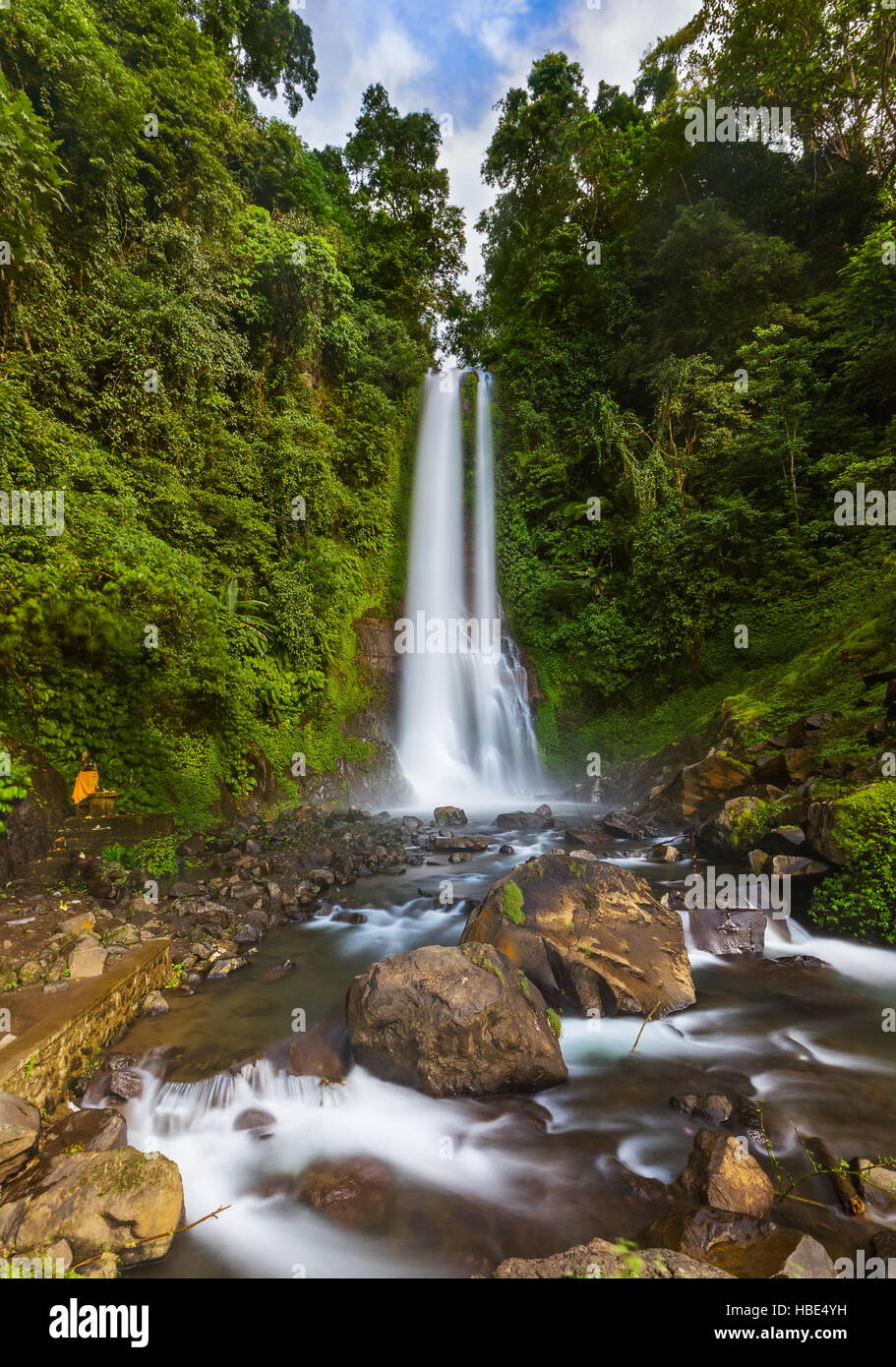 Gitgit Waterfall - Bali island Indonesia Stock Photo - Alamy