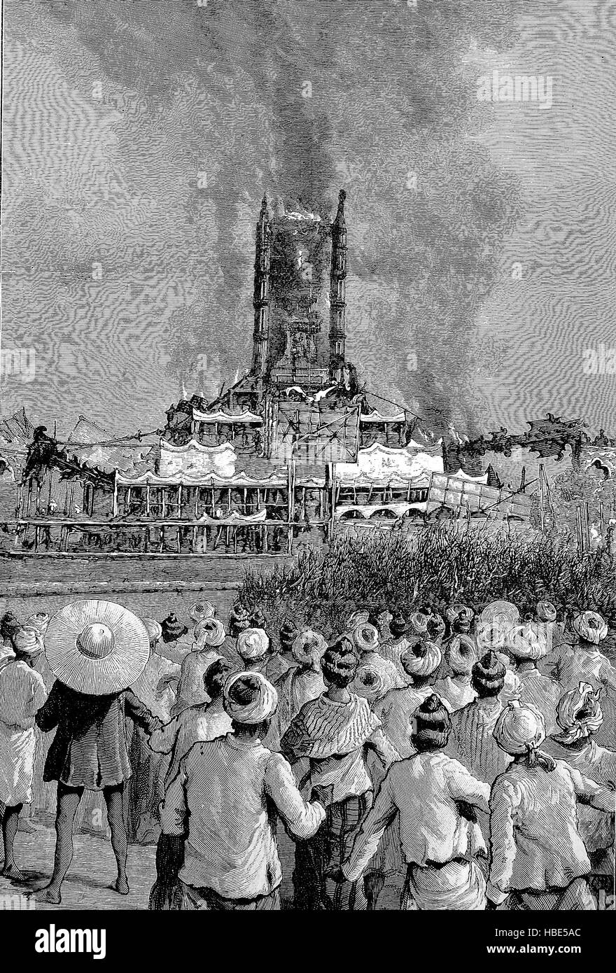 Burning Monk High Resolution Stock Photography and Images - Alamy