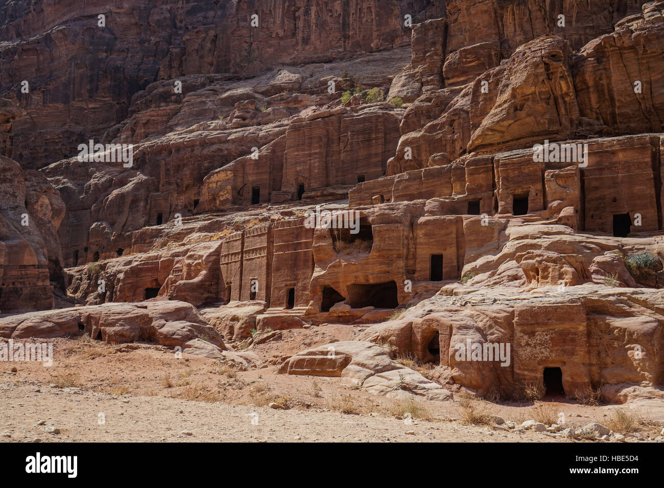 Architecture in Petra Stock Photo - Alamy
