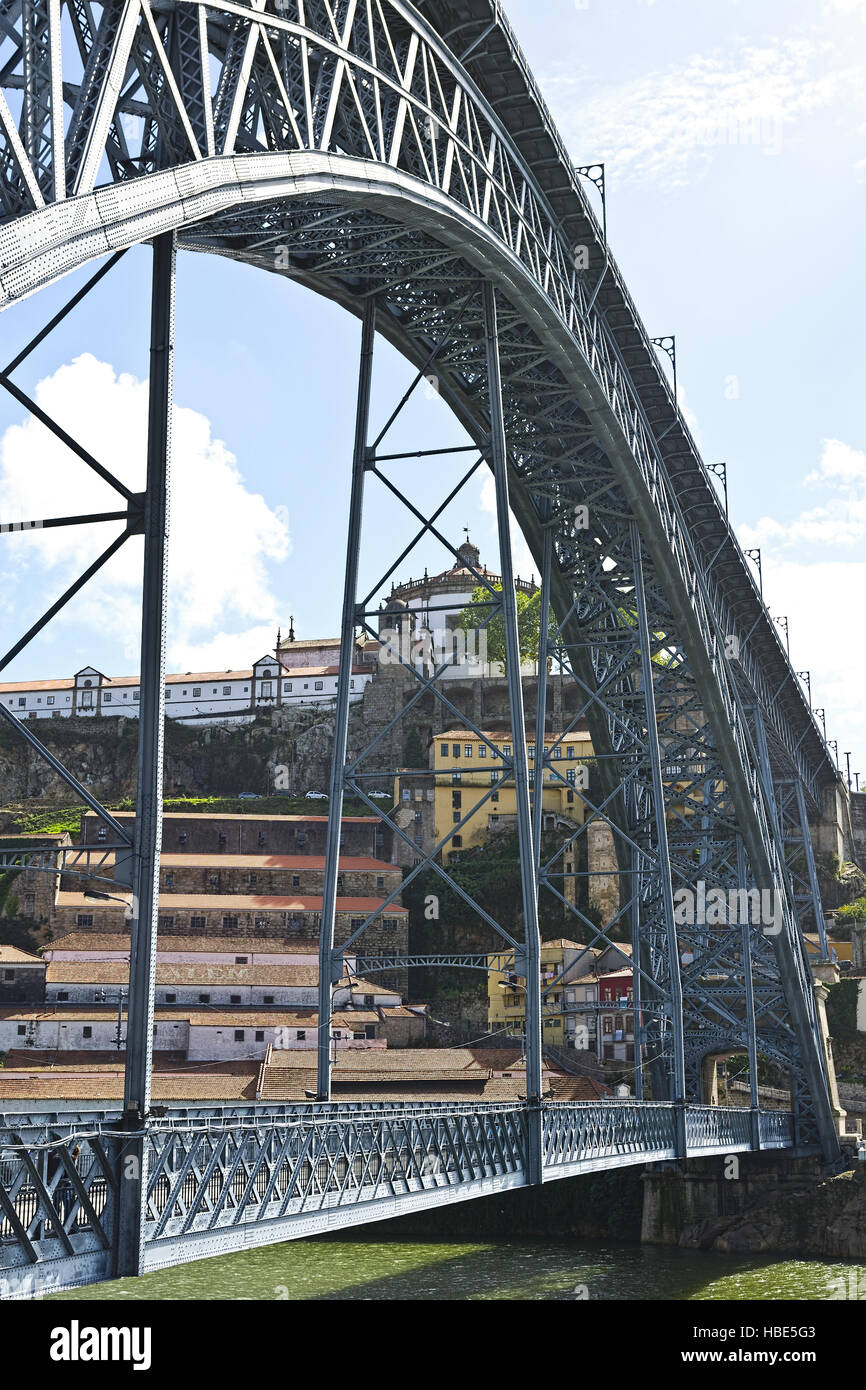 Bridge Built by Eiffel Stock Photo - Alamy