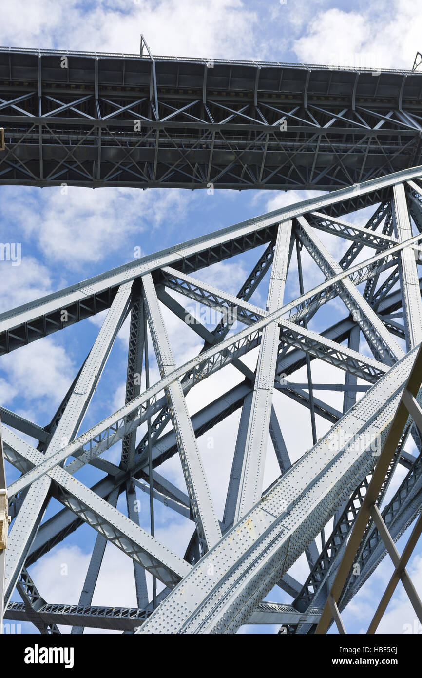 Bridge Built by Eiffel Stock Photo - Alamy