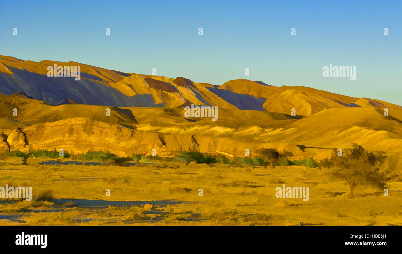 Desert in Israel Stock Photo - Alamy