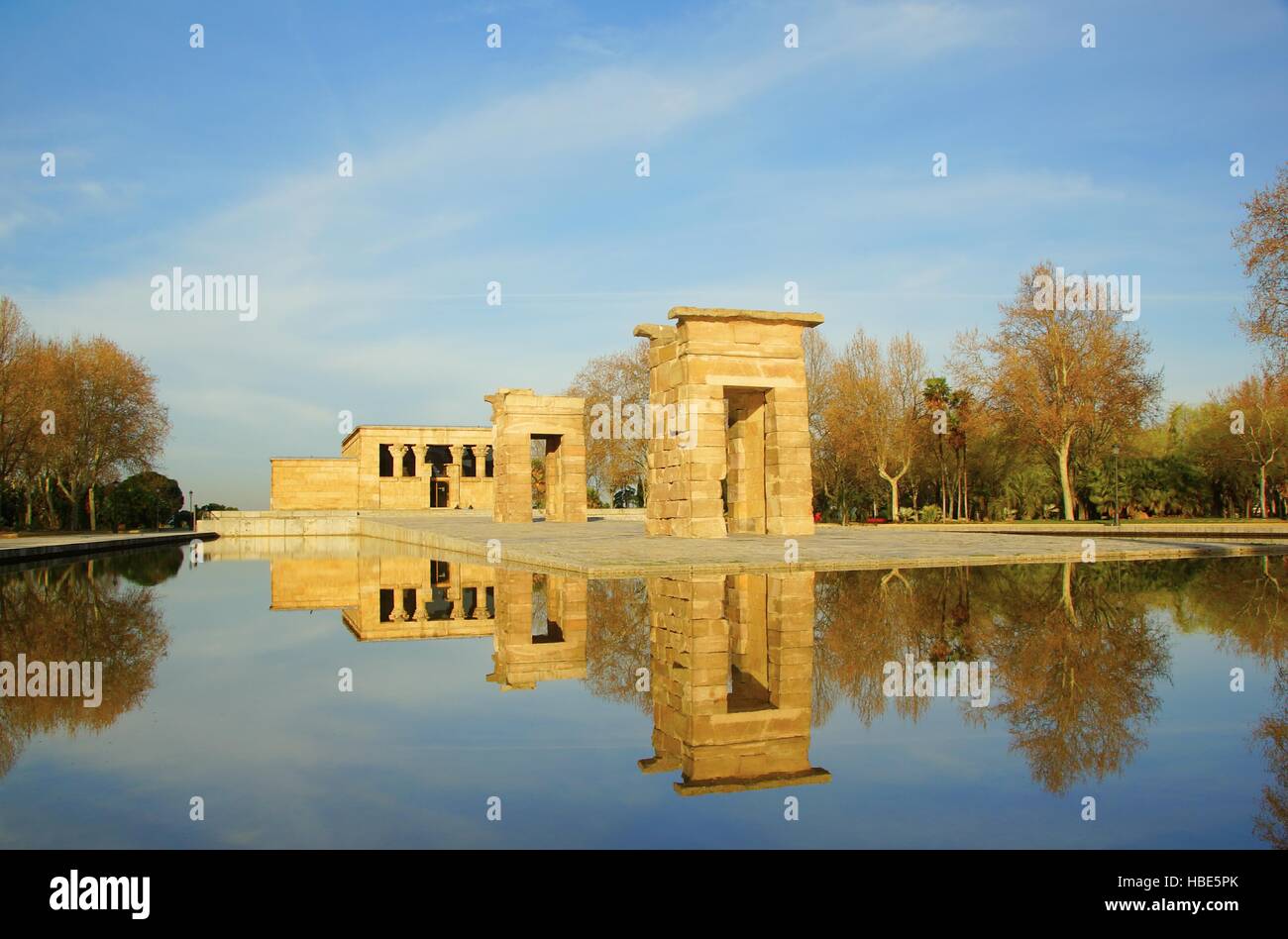 Landmark debod hi-res stock photography and images - Alamy