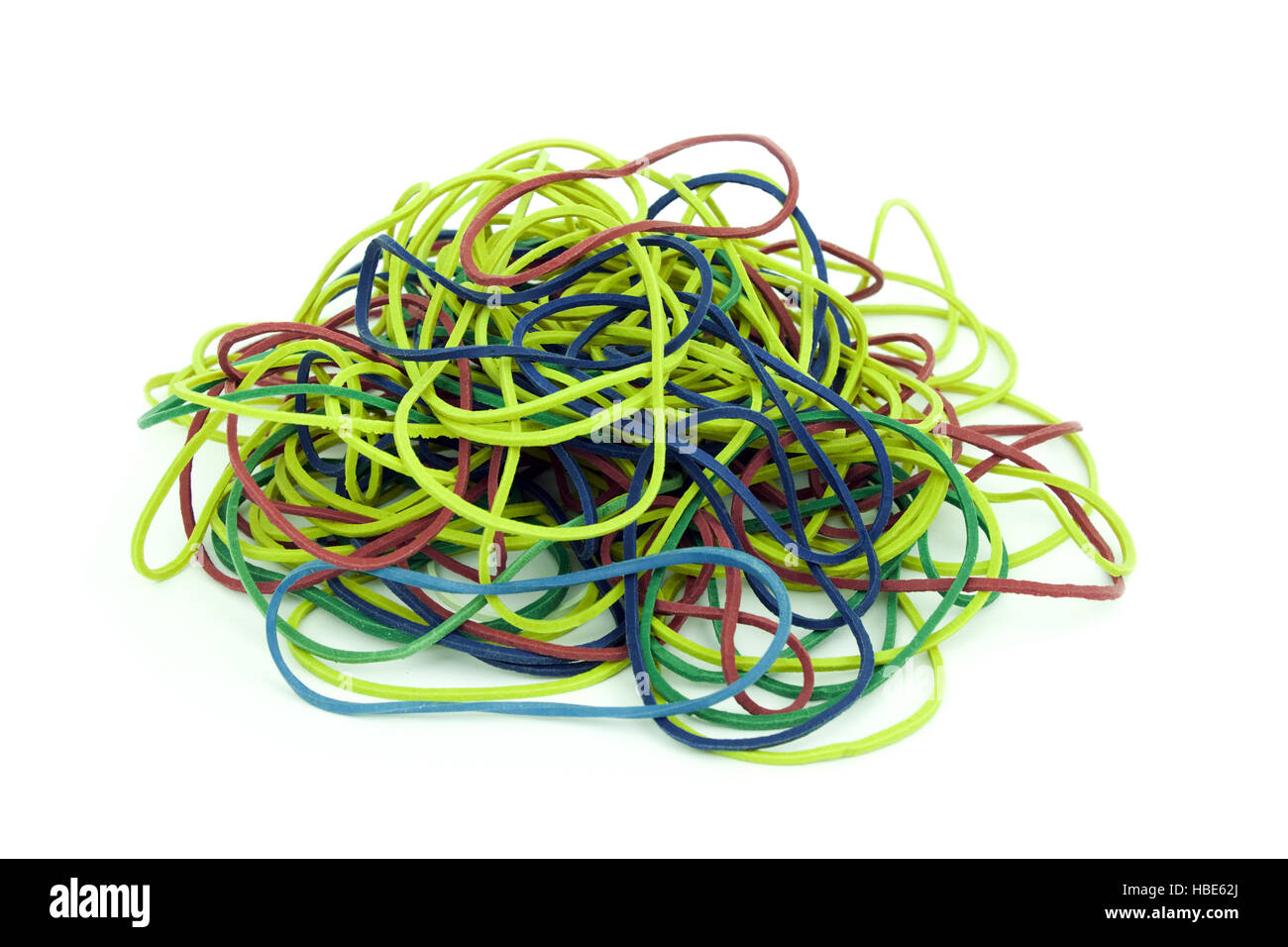 colored rubber kolechki Stock Photo - Alamy