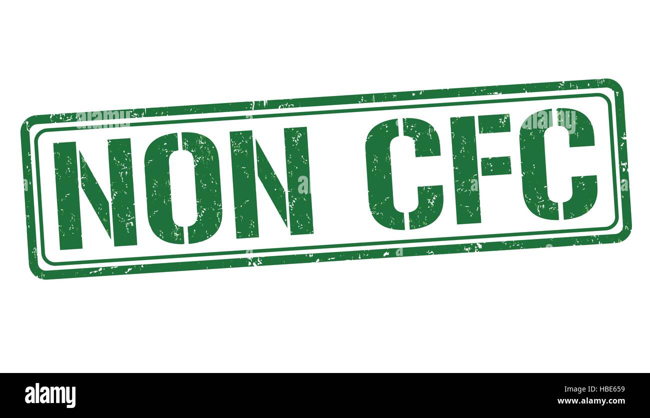 Non CFC product grunge rubber stamp on white background, vector ...
