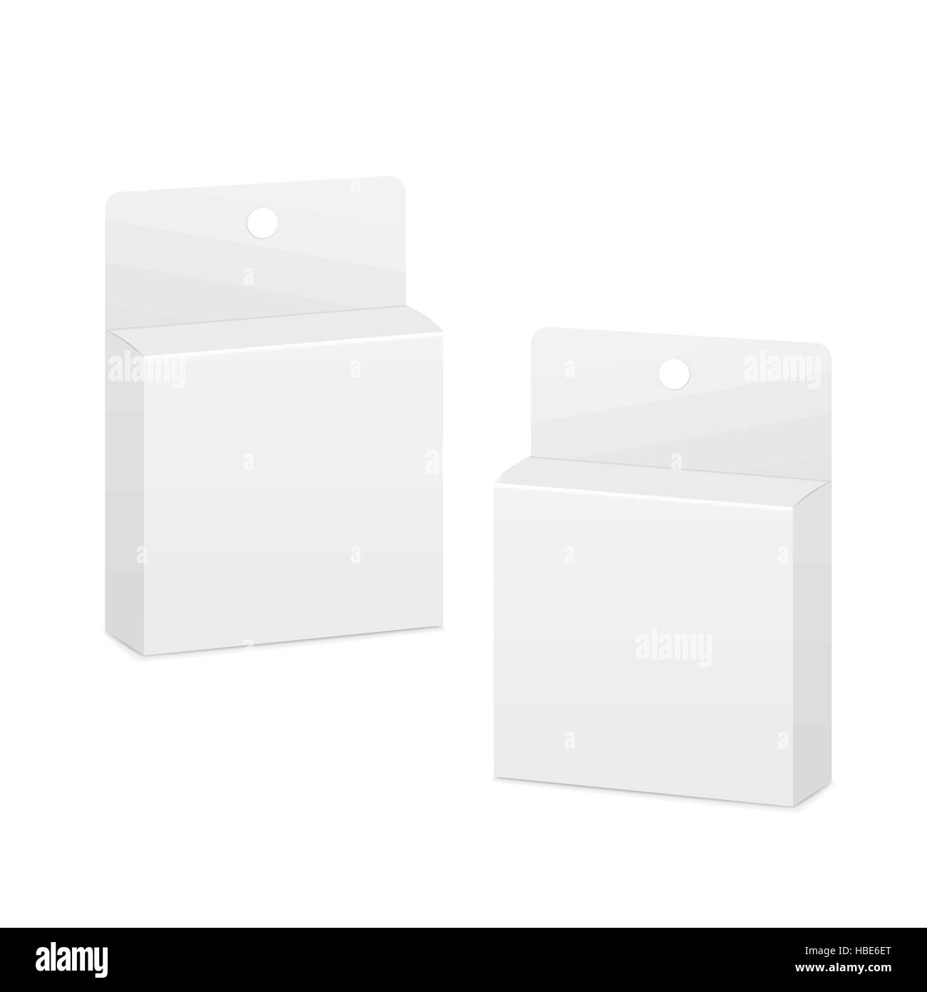 Close up cardboard 3d Stock Vector Images - Alamy