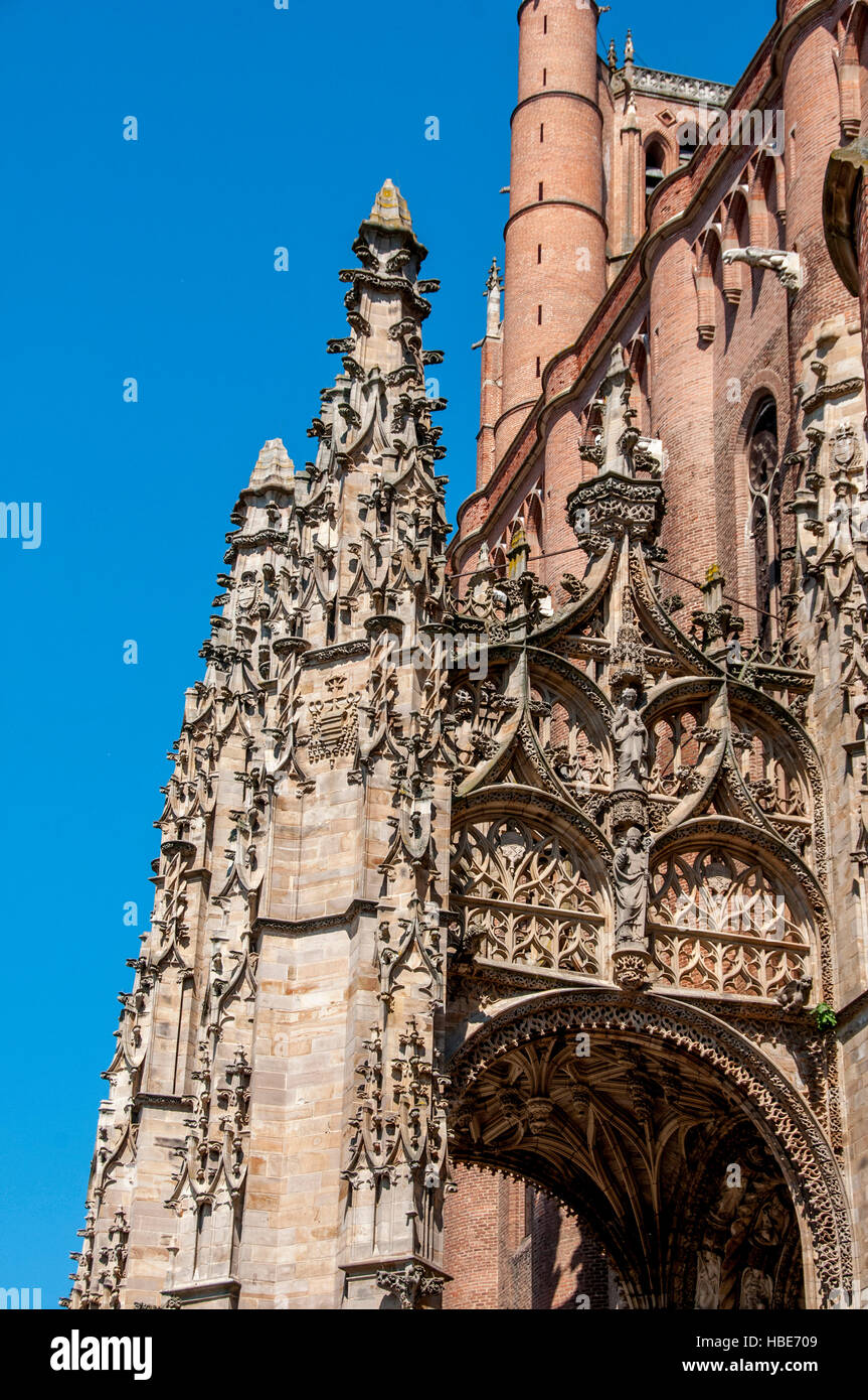 Albi city listed as World Heritage by UNESCO, Saint Cecile cathedral ...
