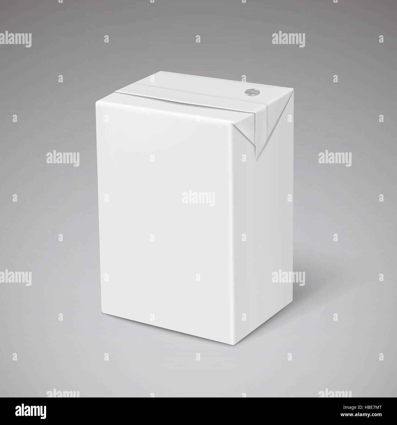 blank drink box template on grey background Stock Vector Image & Art ...