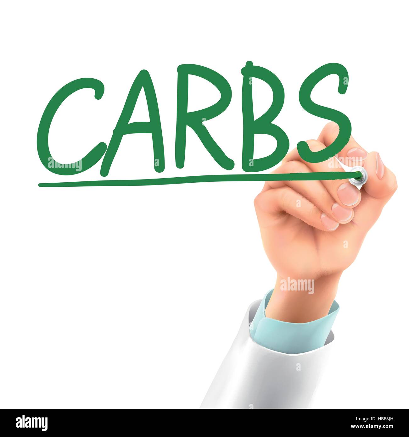 Carbohydrates carbs Stock Vector Images - Alamy