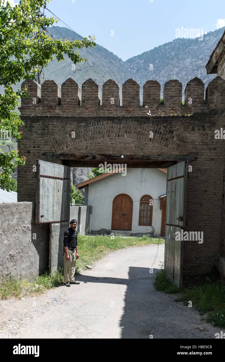 Gateway to Chitral Fort Stock Photo - Alamy