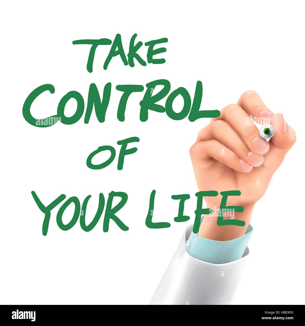 Control life manage Stock Vector Images - Alamy