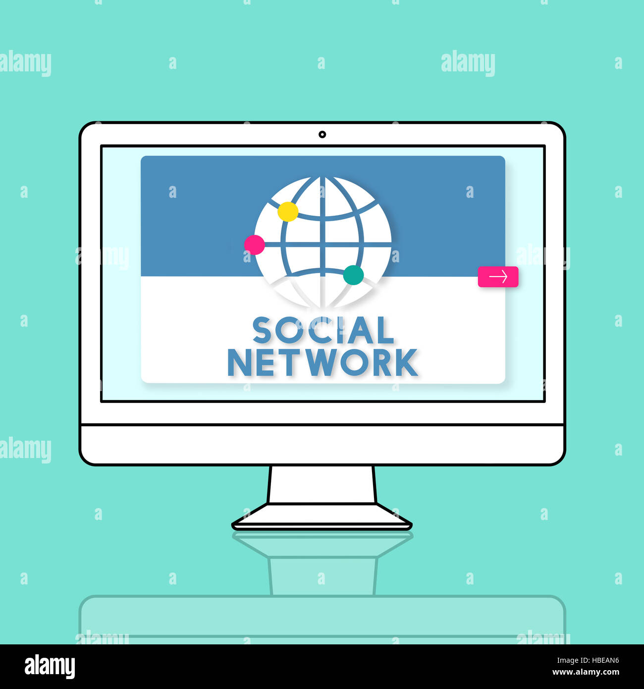 Global Communication Connection Networking Graphic Concept Stock Photo ...