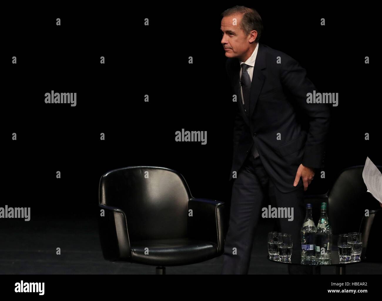 Bank england governor mark carney on stage hi-res stock photography and ...