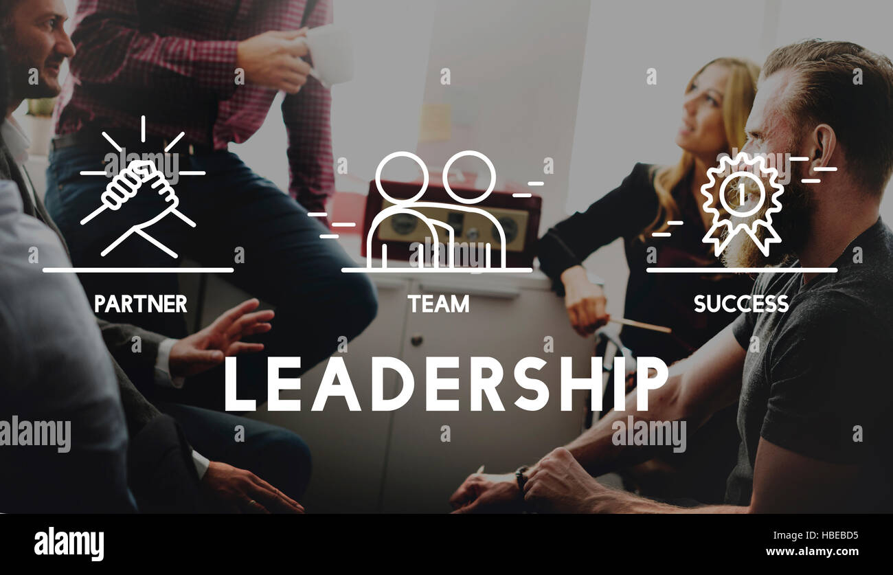 Business Collaboration Teamwork Corporation Concept Stock Photo - Alamy