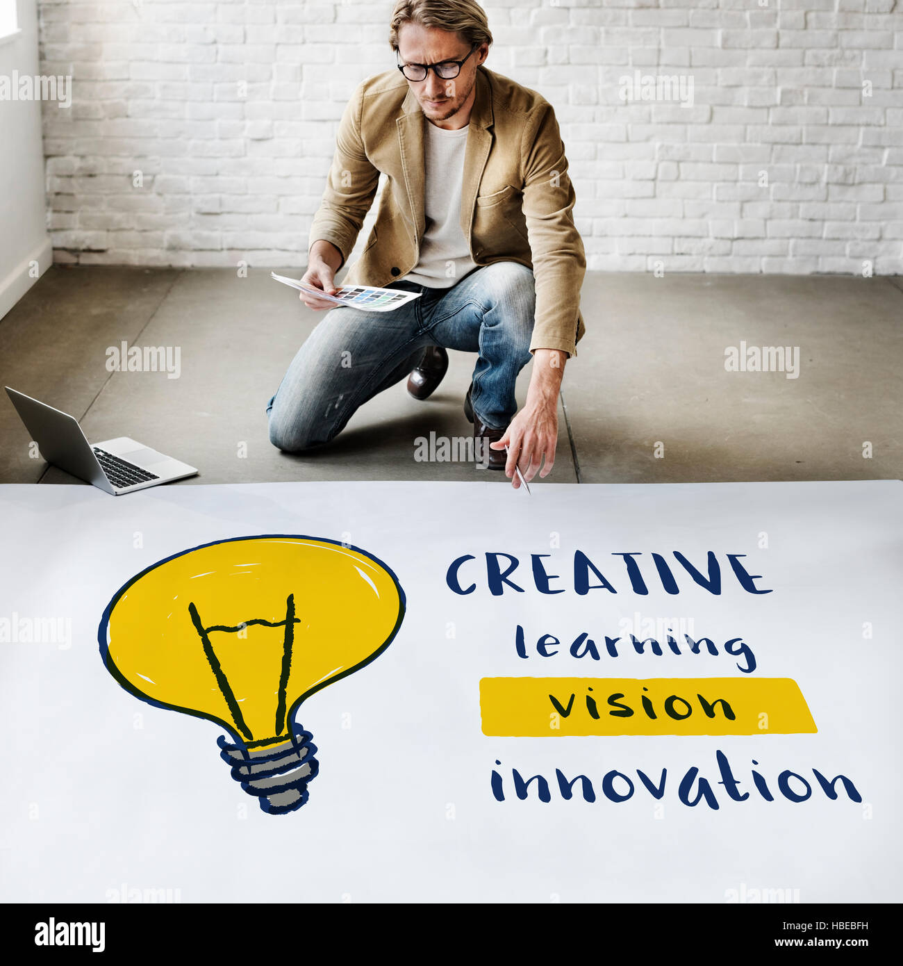 Creative Think Invention Inspiration Concept Stock Photo - Alamy