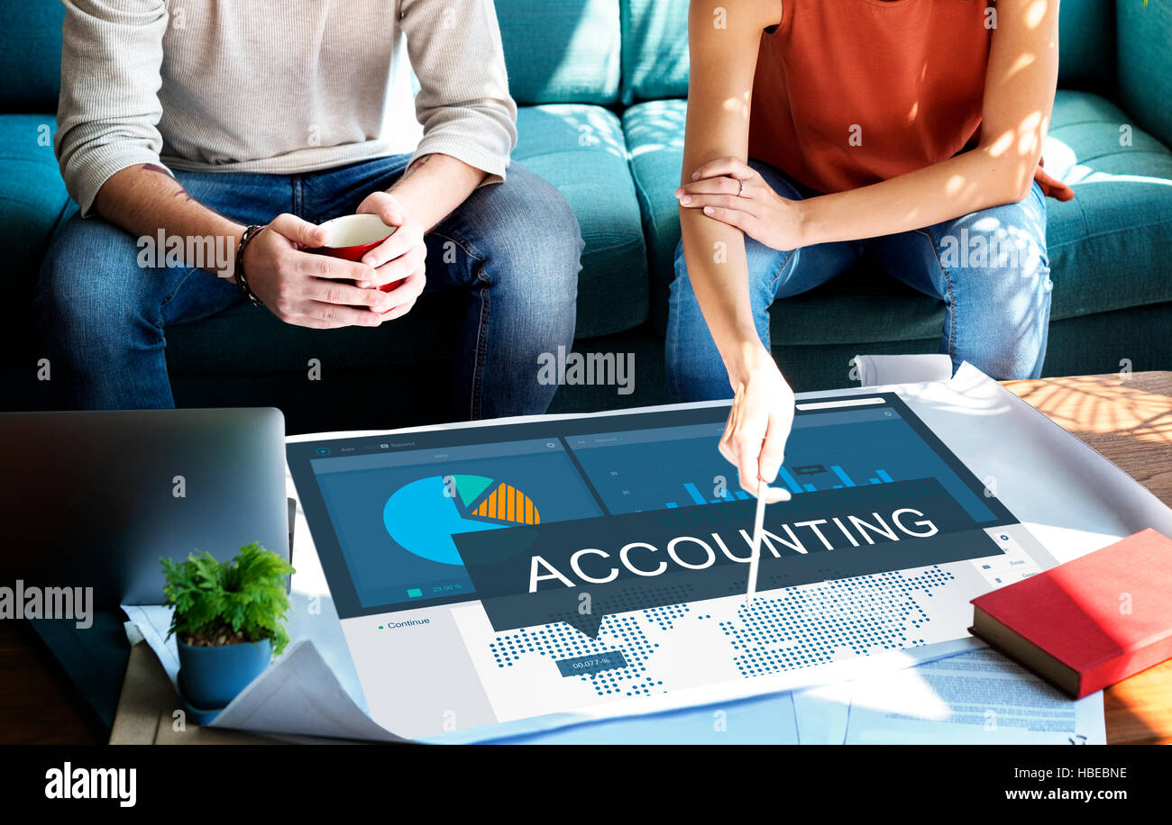 Accounting Analysis Business Graphic Success Concept Stock Photo - Alamy