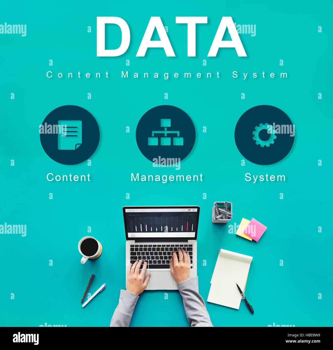 Data Website Development Network Concept Stock Photo - Alamy