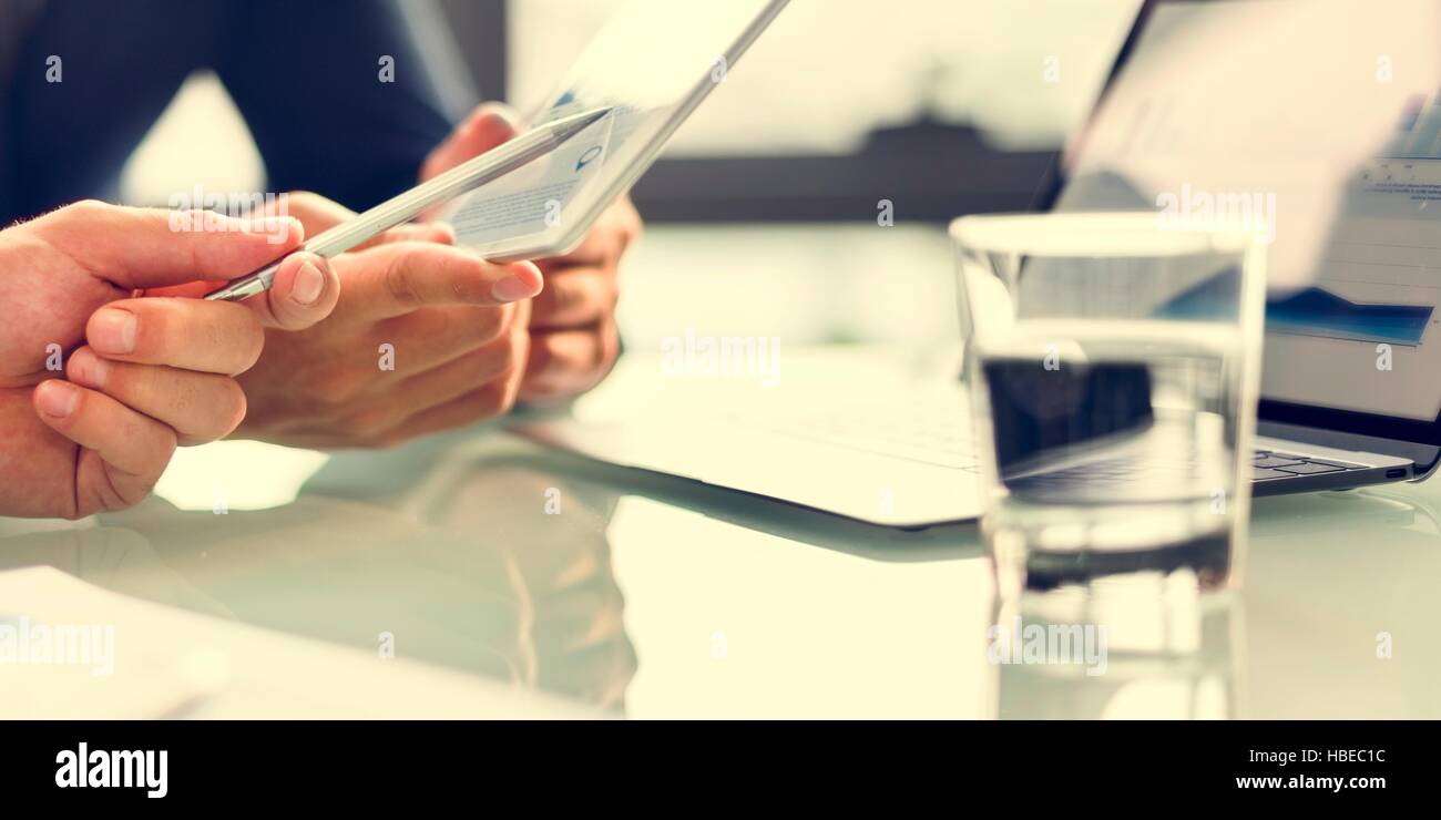 Business Corporate Colleagues Co-workers Job Concept Stock Photo - Alamy