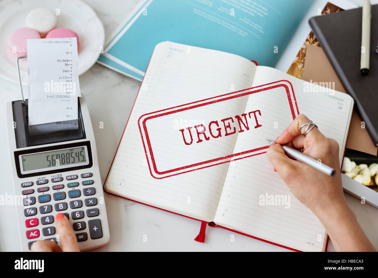 Urgent Notice Important Quick Serious Speed Concept Stock Photo - Alamy