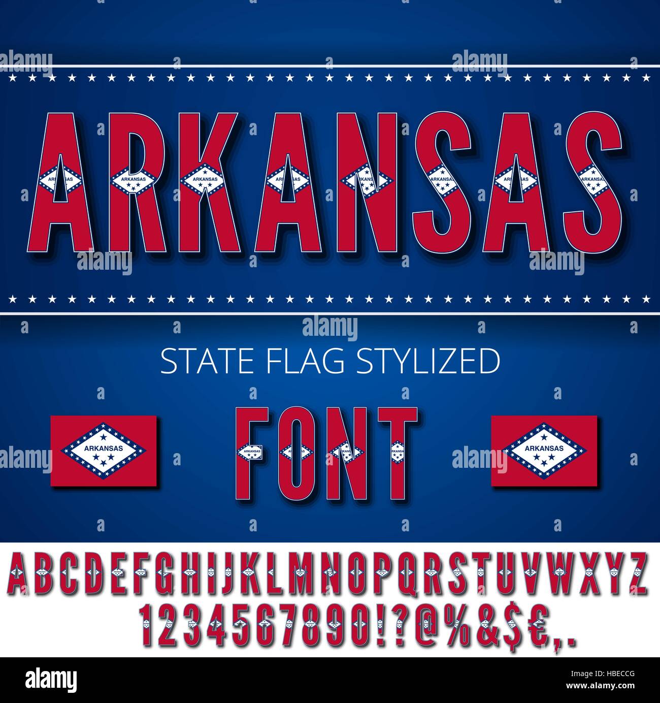 Country font Stock Vector Images - Alamy